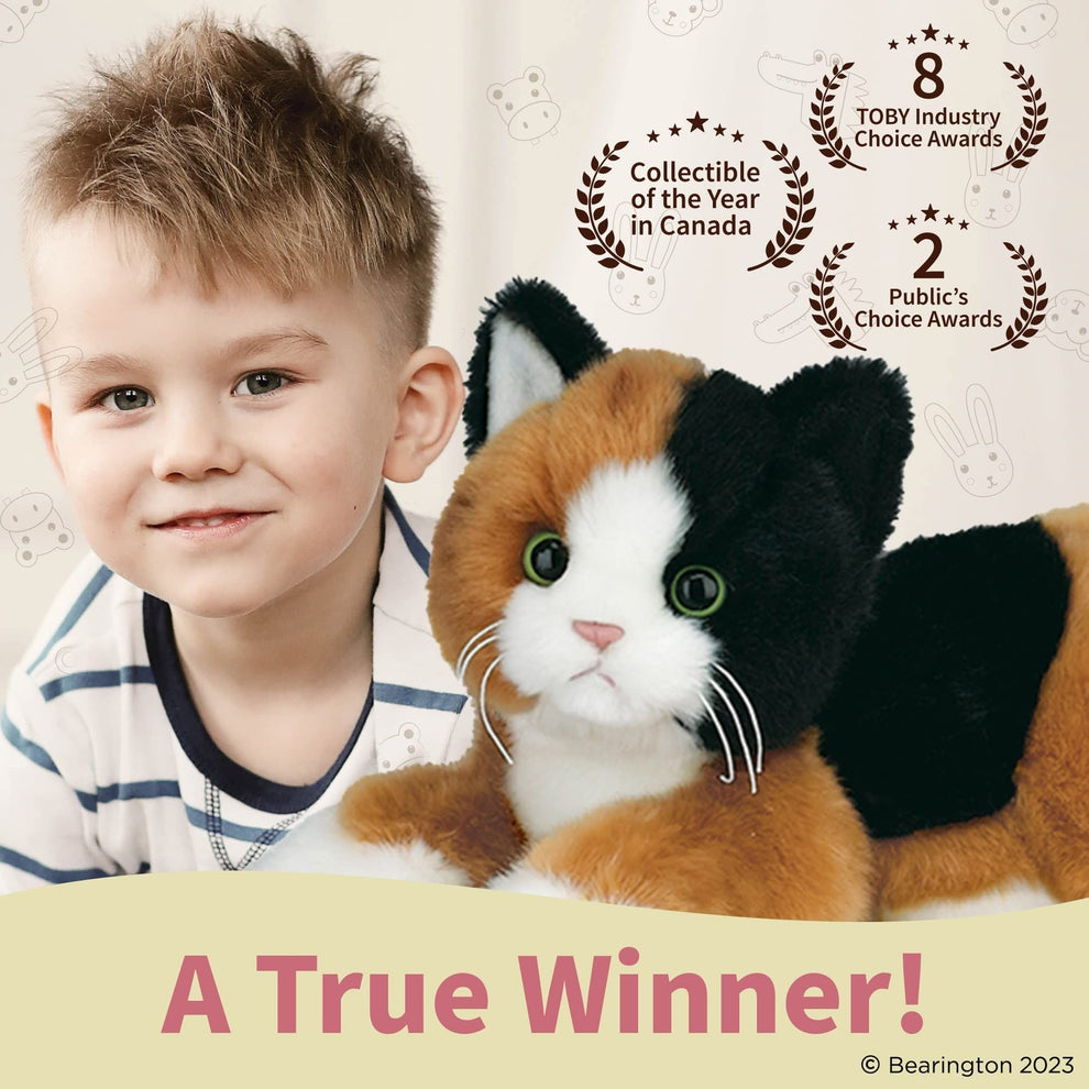 15" Calico Cat Callie – Bearington