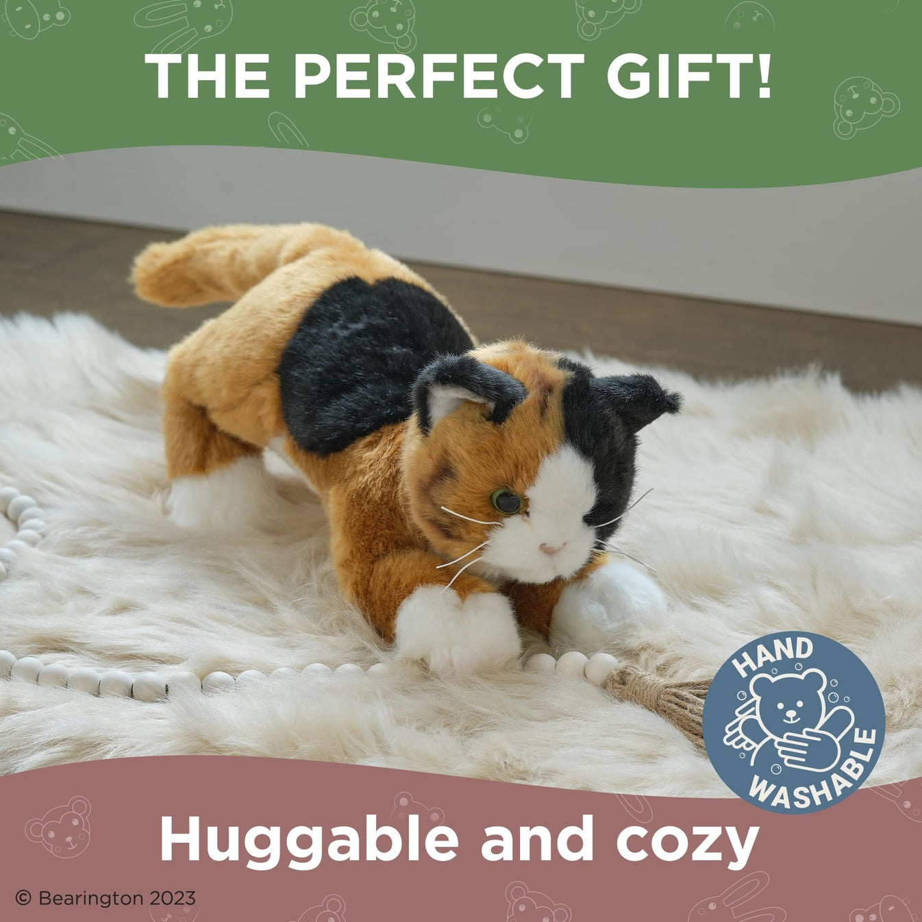 15" Calico Cat Callie – Bearington